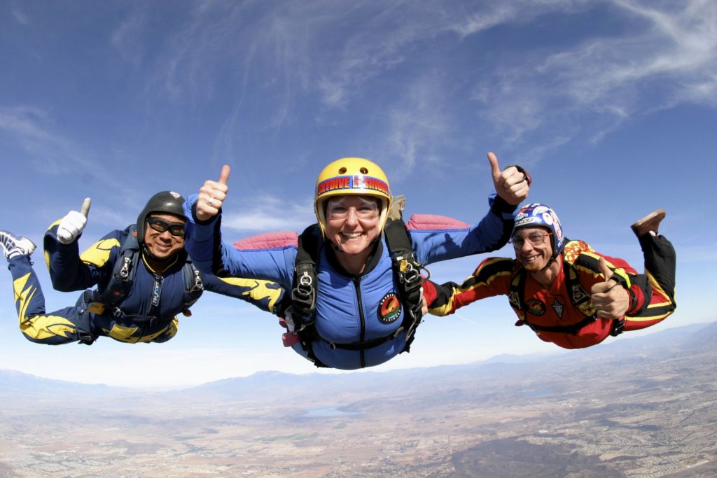 That time I faked being an AFF skydiving student… | Melanie Curtis